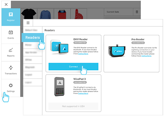 EMV/M2 Card Reader User Guide – atVenu Help Center